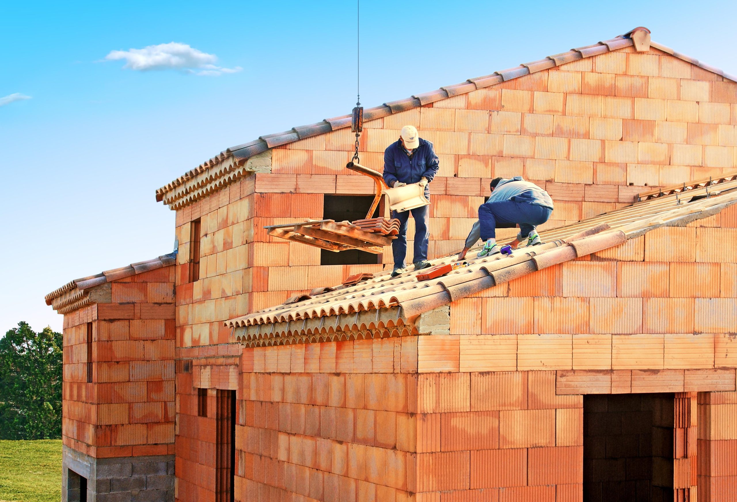 Les équipements pour la construction de maison en brique